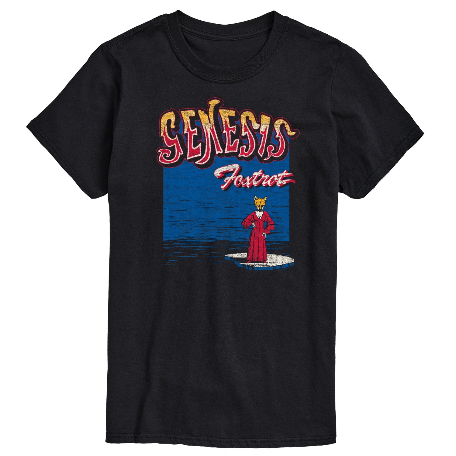 Genesis - Genesis Foxtrot - Men's Short Sleeve Graphic Tee - Walmart.com