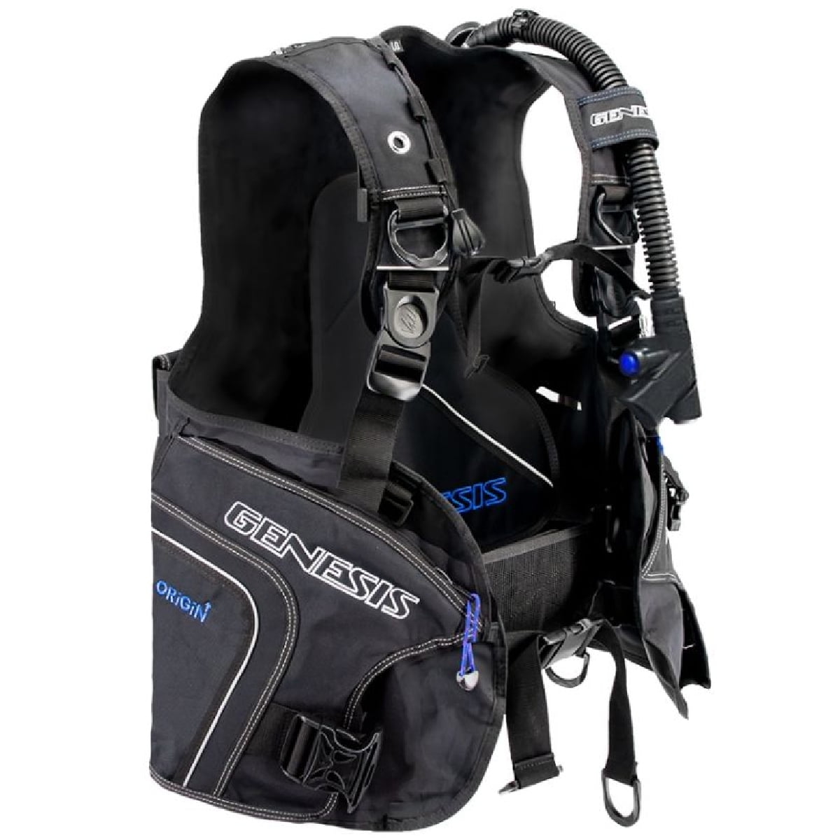 Genesis Scuba Origin BC/BCD Scuba Diving Buoyancy Compensator - Walmart.com