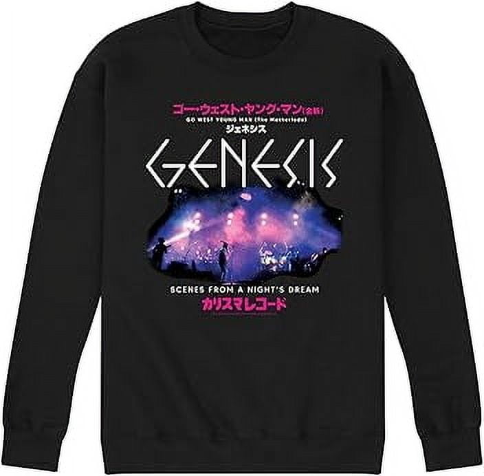Genesis - Go West Young Man - Men's Crew Fleece Sweatshirt - Walmart.com