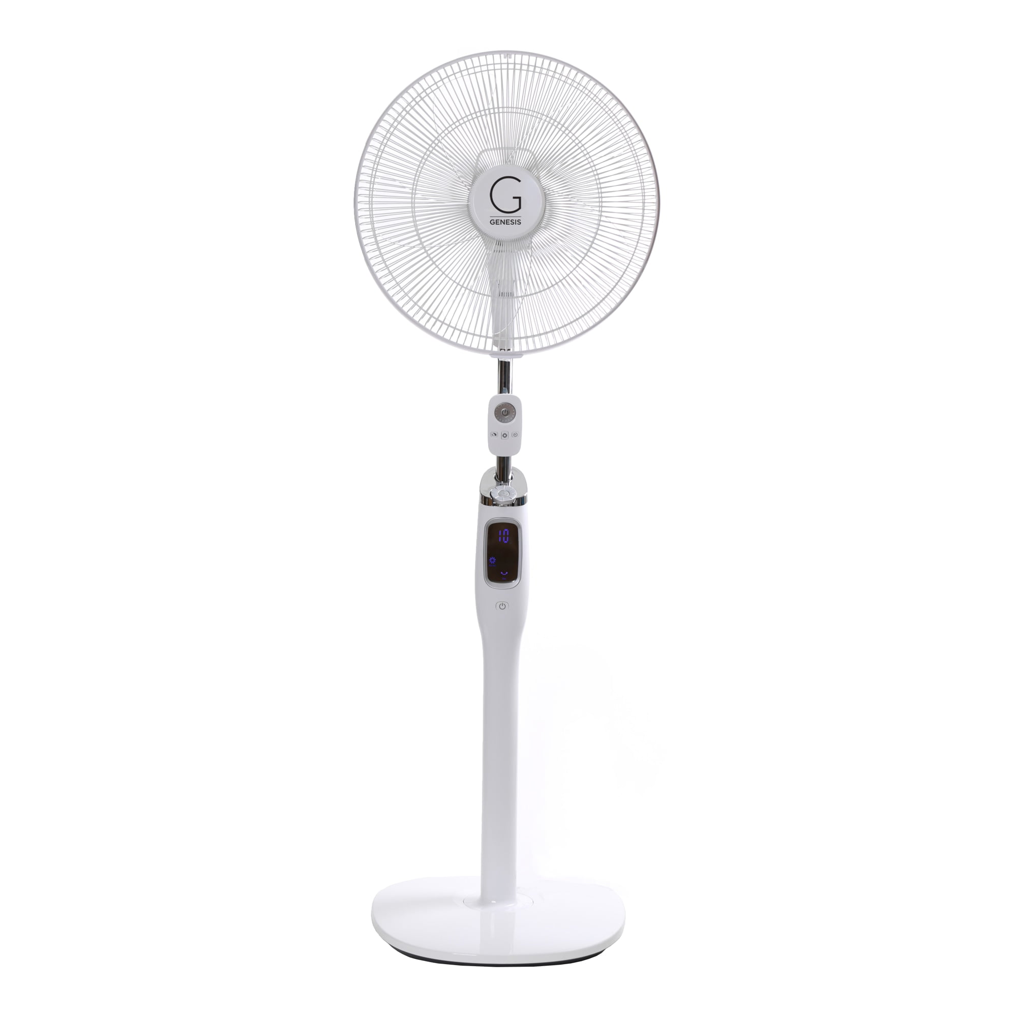 Genesis High Velocity 16" DC Stand Fan With Super Silent Technology And ...
