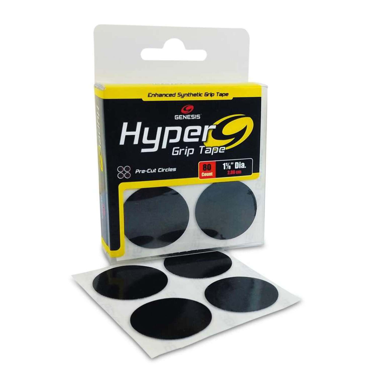 Genesis Hyper Grip Tape Circle Pads- 80 Count - Walmart.com