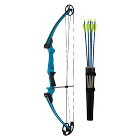 Genesis Archery Left-Handed Compound Bow Archery Kit, Green (2 Pack ...