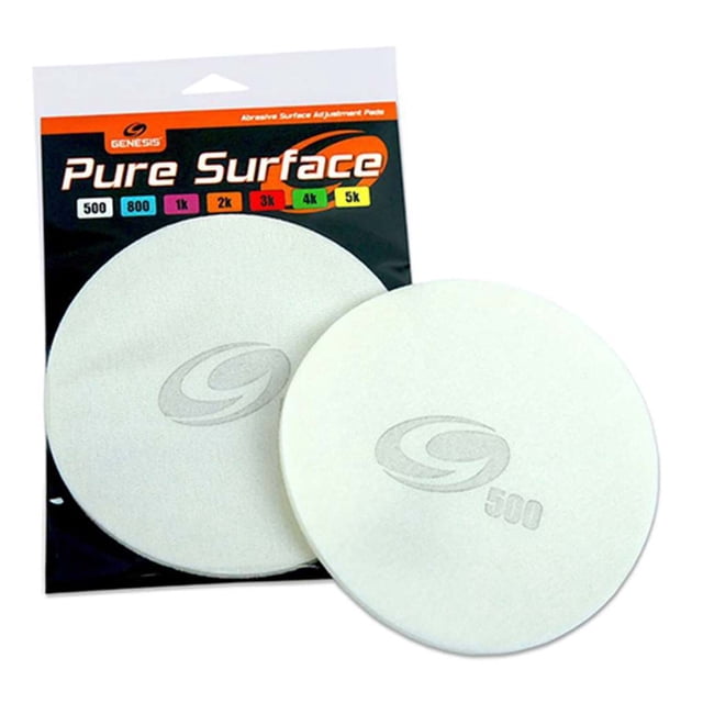 Genesis Pure Surface Pad 500 Grit- White - Walmart Business Supplies