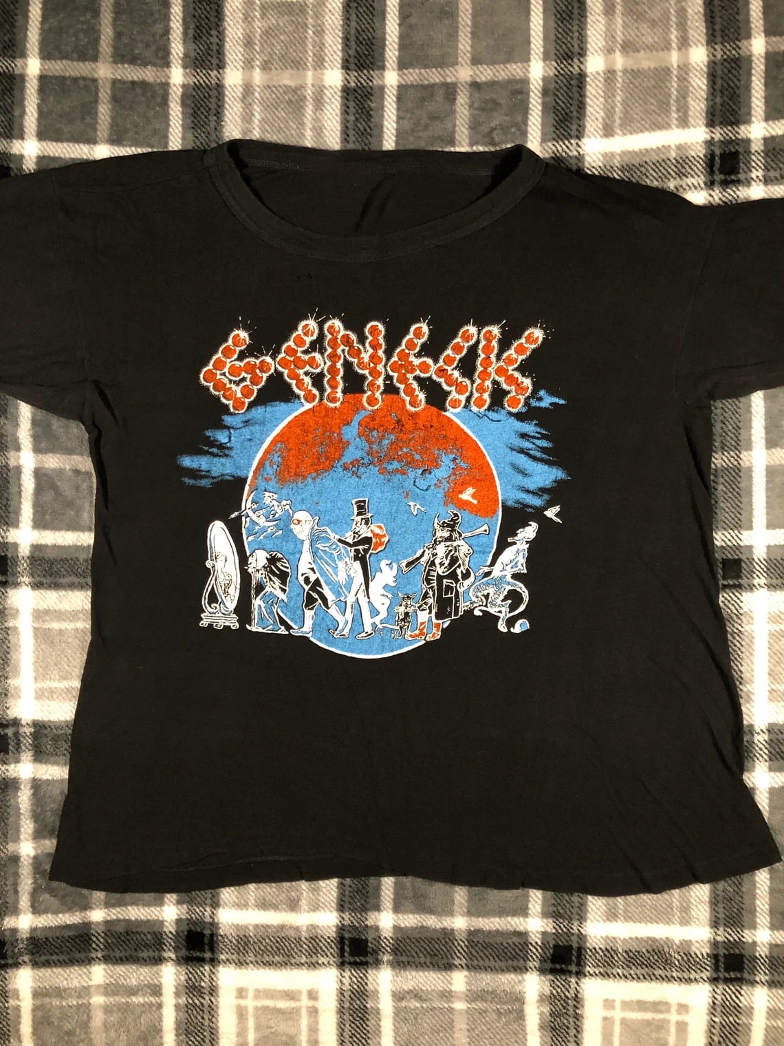 Genesis Rock Band Concert Tour Tee Adult Shirts For All - Walmart.com