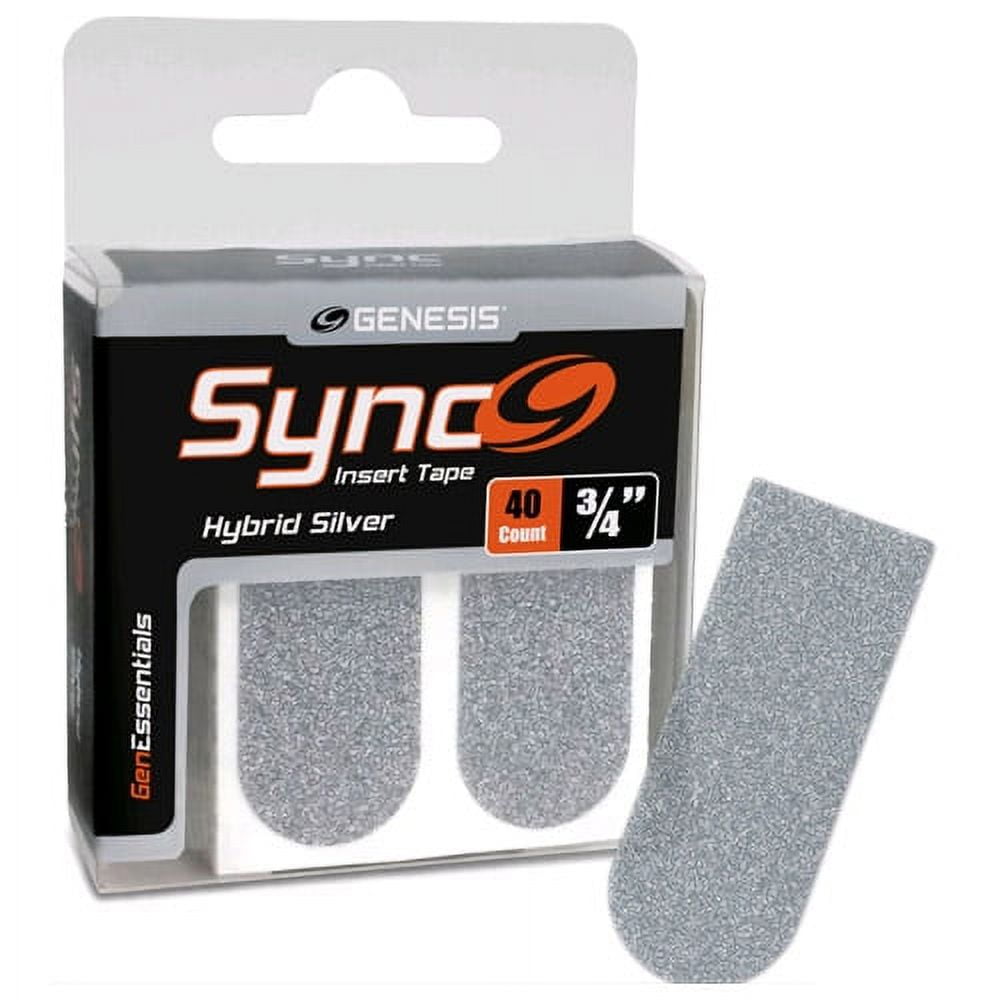 Genesis Sync Silver 3/4" Insert Tape 40ct - Walmart.com