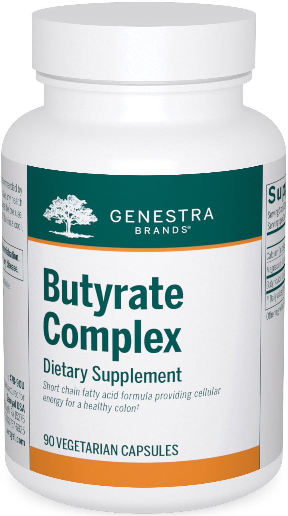 Genestra Brands Health Supplement - Butyrate Complex, Calcium/Magnesium ...