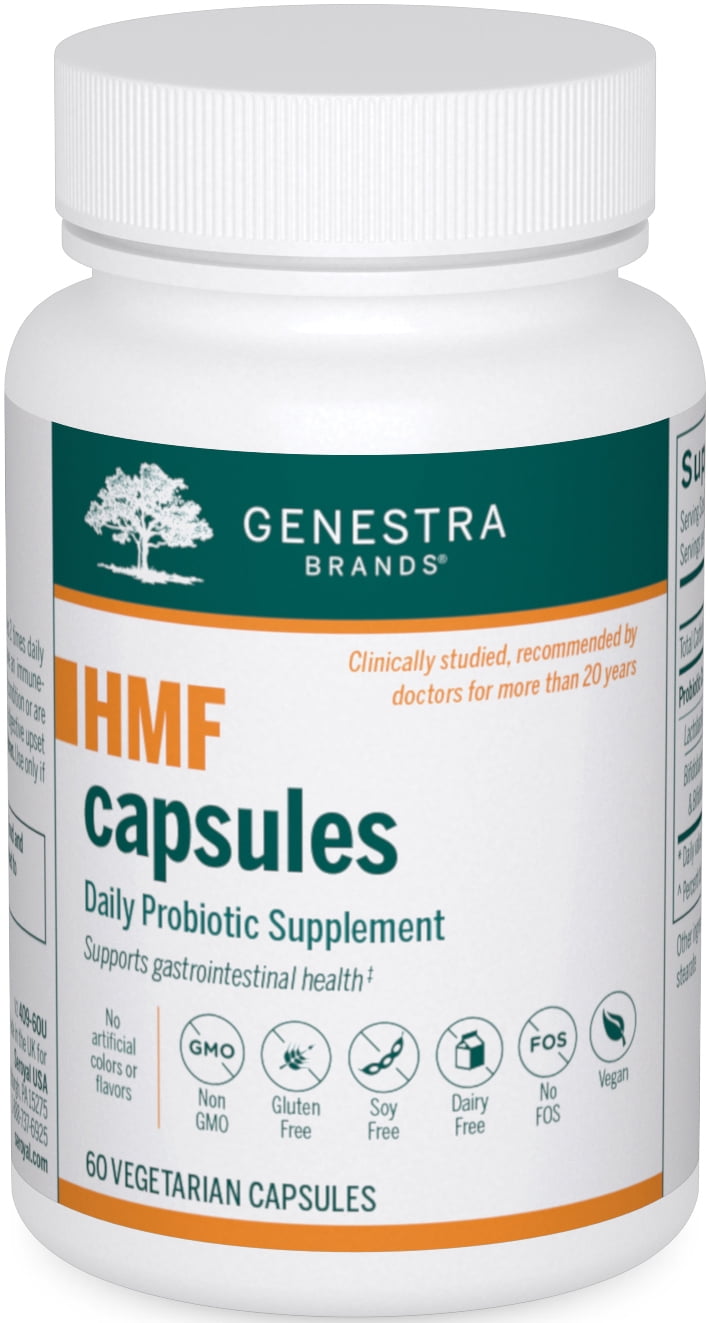 Genestra Brands HMF Capsules | Probiotic Formula to Support Healthy Gut ...