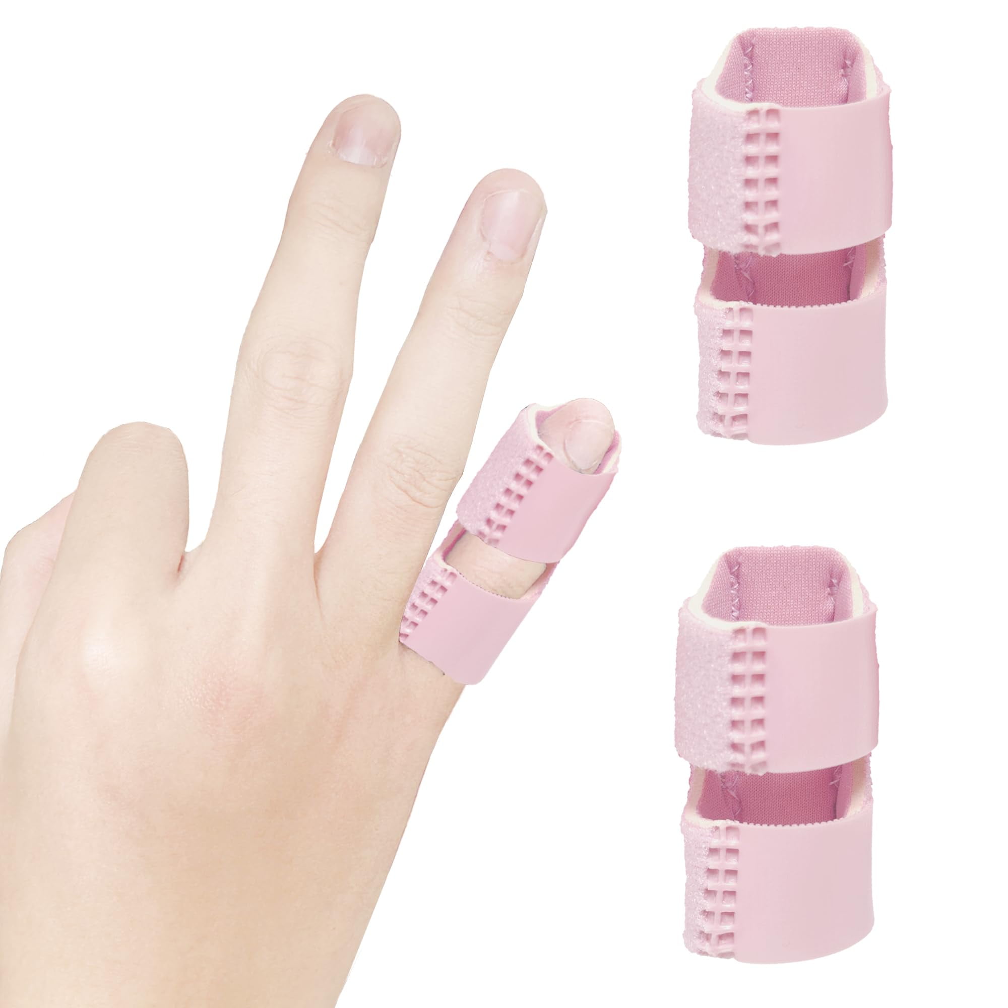 GenetGo 2 Pack Small Trigger Finger Splint - Pinkie Finger Brace for ...