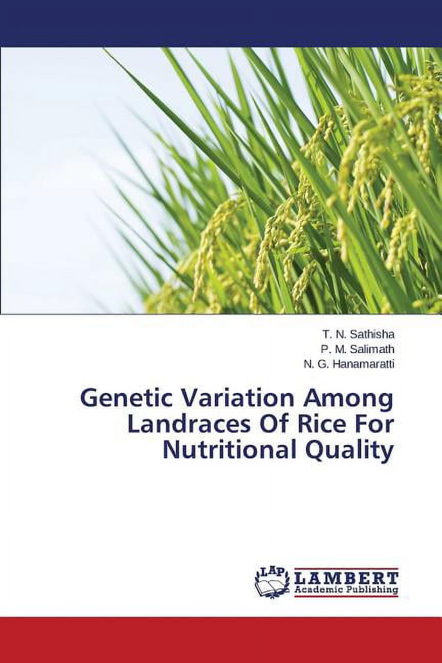 Genetic Variation Among Landraces Of Rice For Nutritional Quality ...