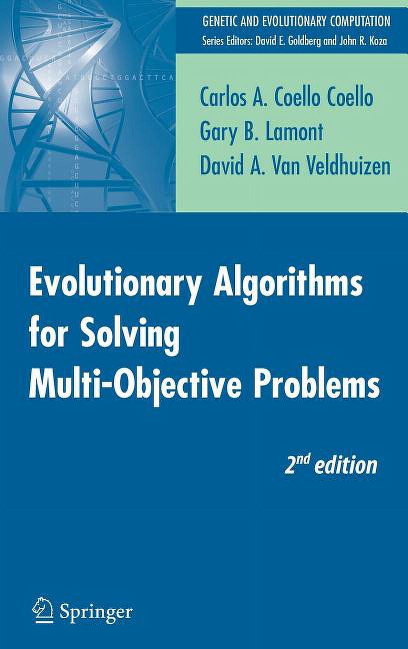 Genetic And Evolutionary Computation Evolutionary Algorithms For Solving Multi Objective