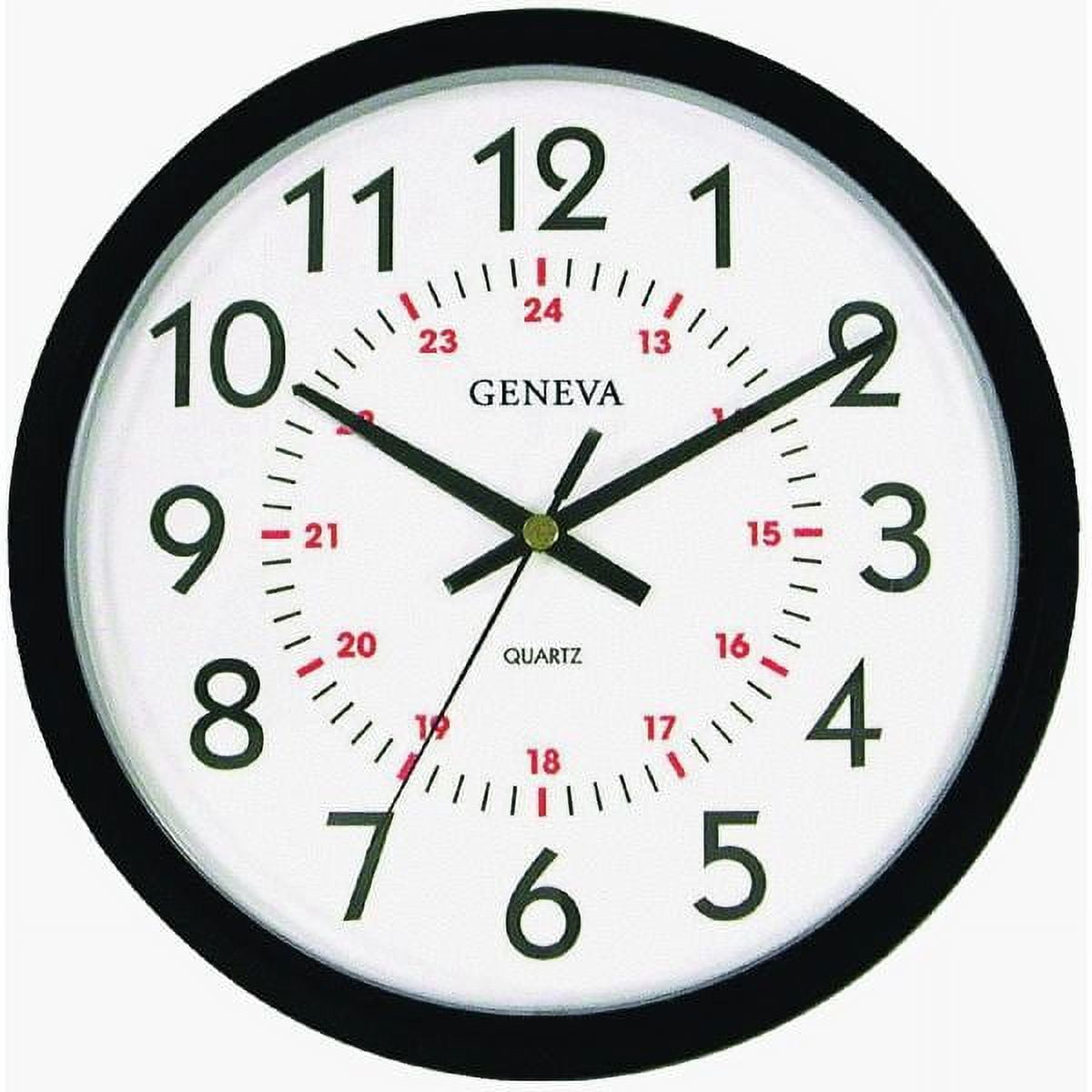 Geneva Commercial Wall Clock - Walmart.com