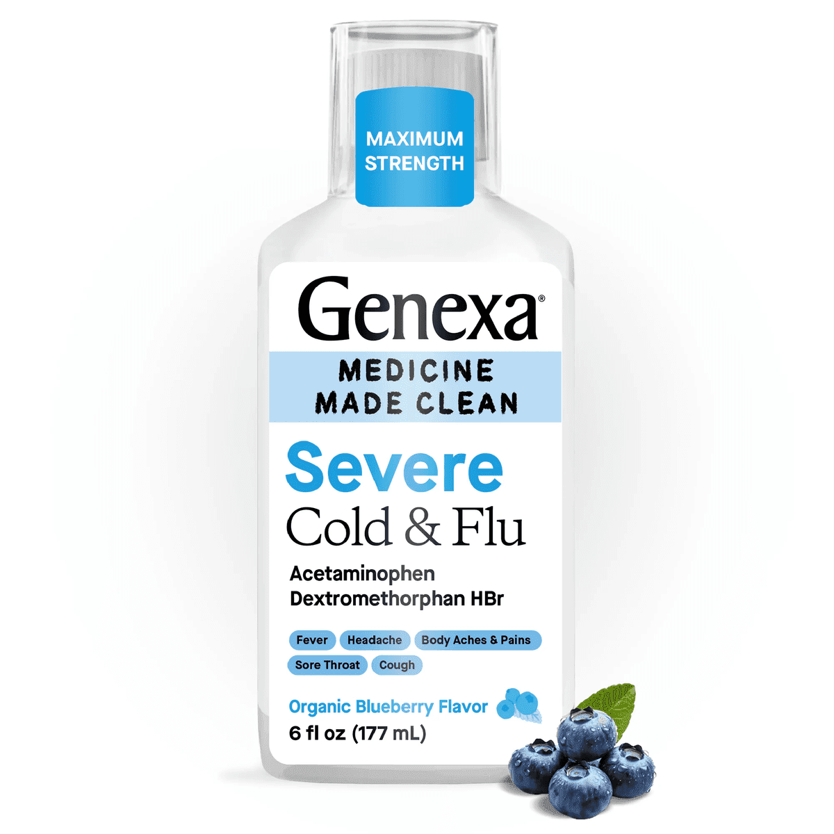 Genexa Daytime Severe Cold & Flu, 6 fl oz - Walmart.com