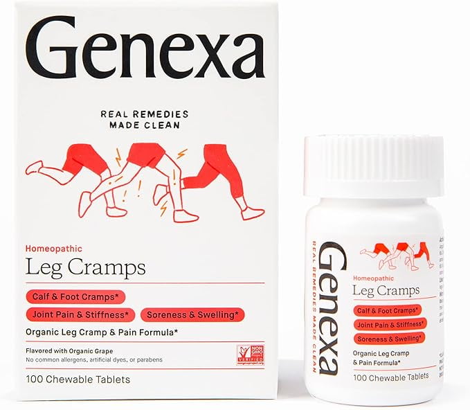 Genexa Leg Cramps Relief | Foot Cramp Defense, Joint Pain & Stiffness ...