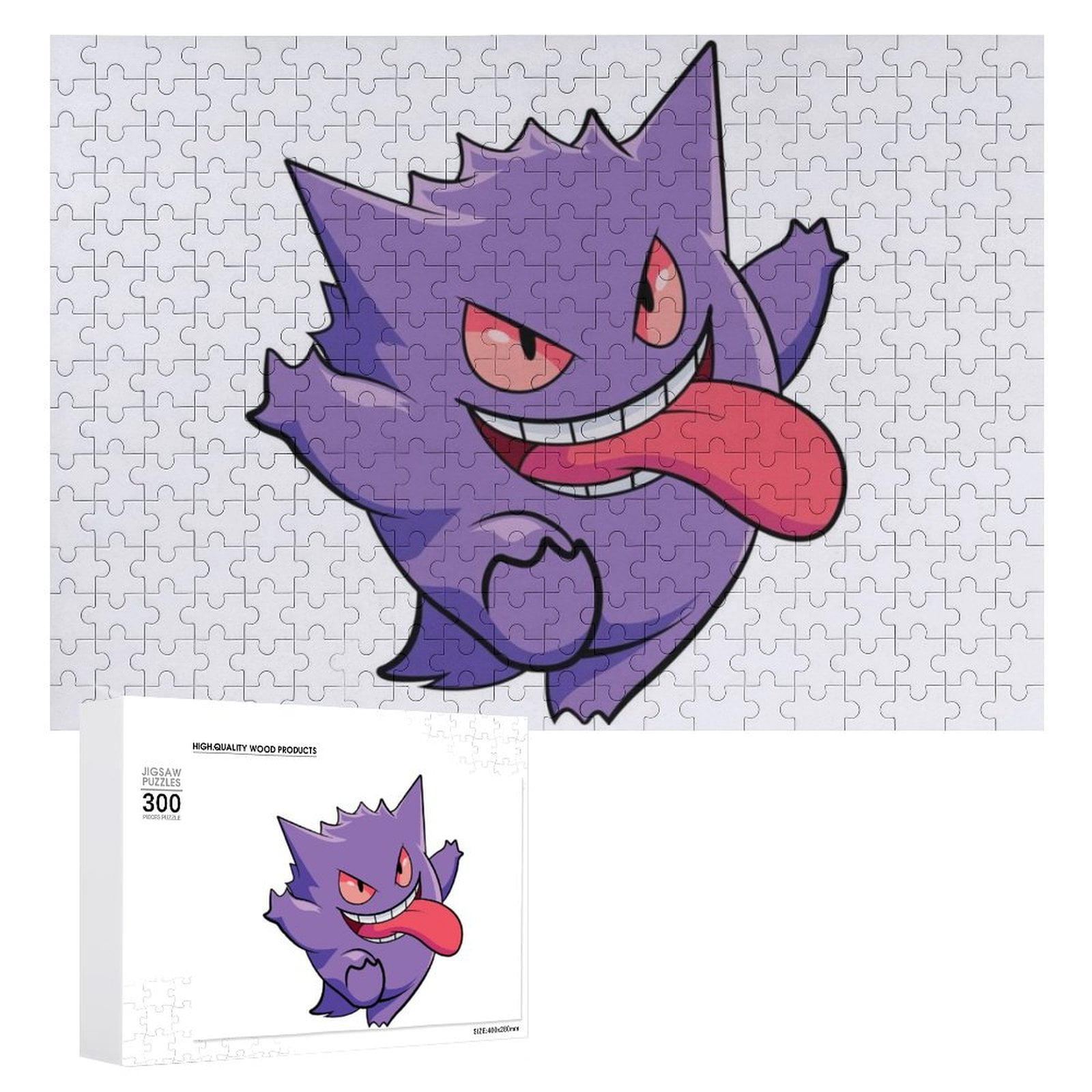 Gengar 300 Pieces Wooden Puzzles for Kids Adults Puzzles Gift for Play ...