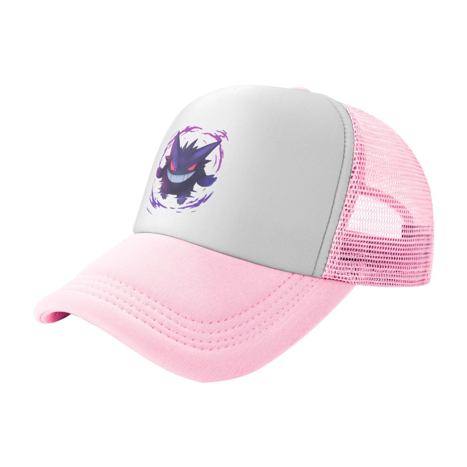 Gengar Anime Trucker Hat Unisex Sports Baseball Cap Casual Adjustable ...