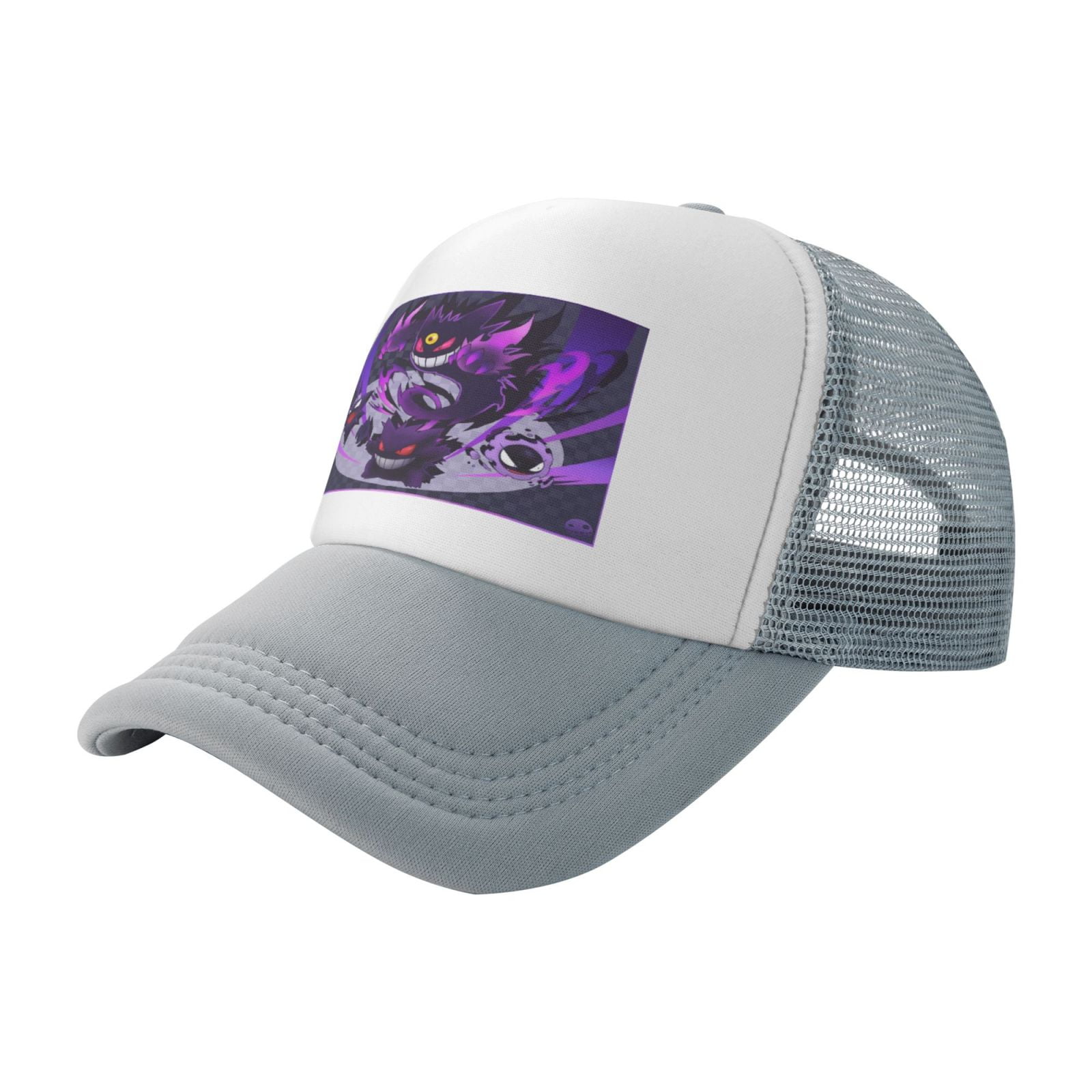 Gengar Anime Trucker Hat Unisex Sports Baseball Cap Casual Adjustable ...