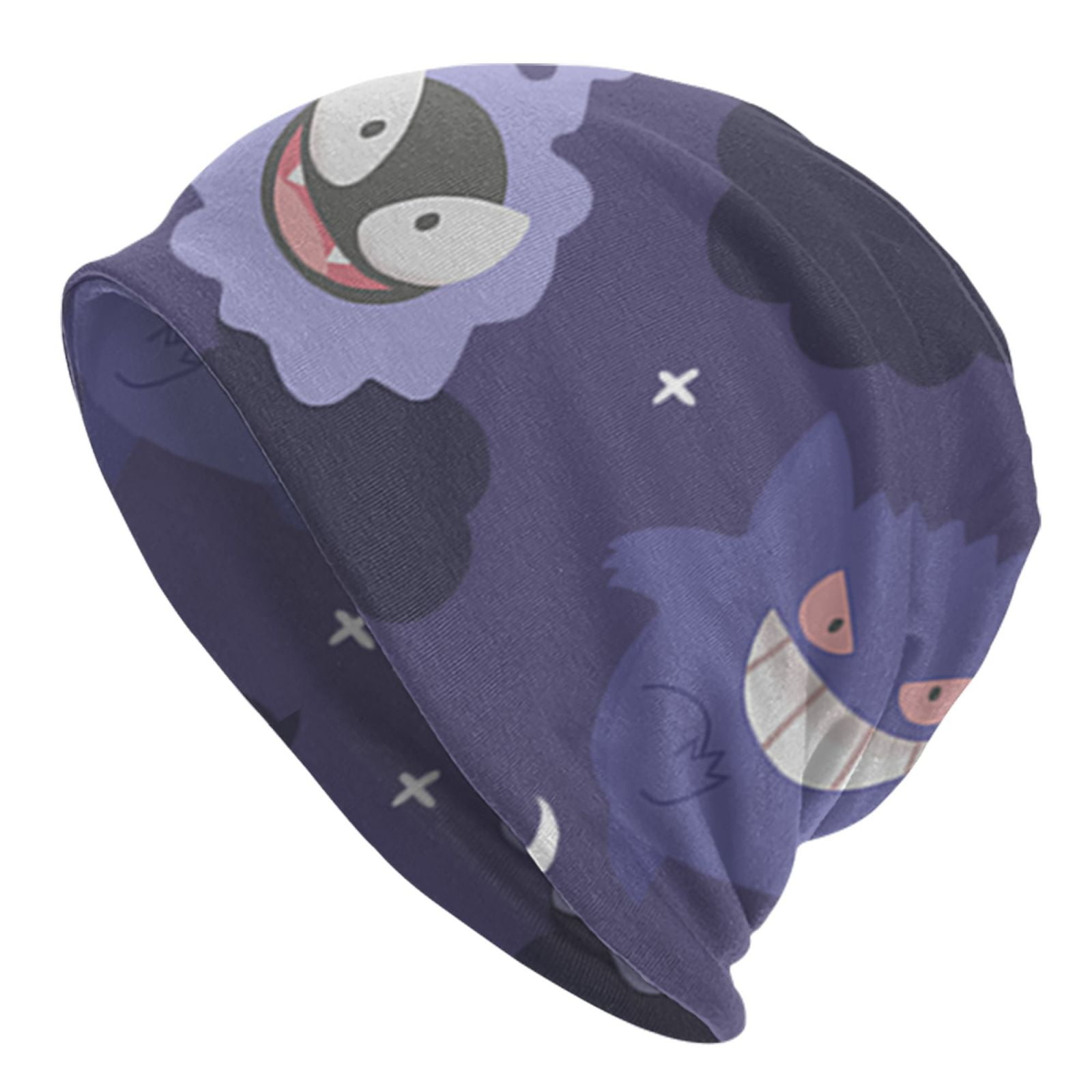Gengar Cartoon Gengarite Slouchy Hat For Men Women Teen Unisex Winter ...