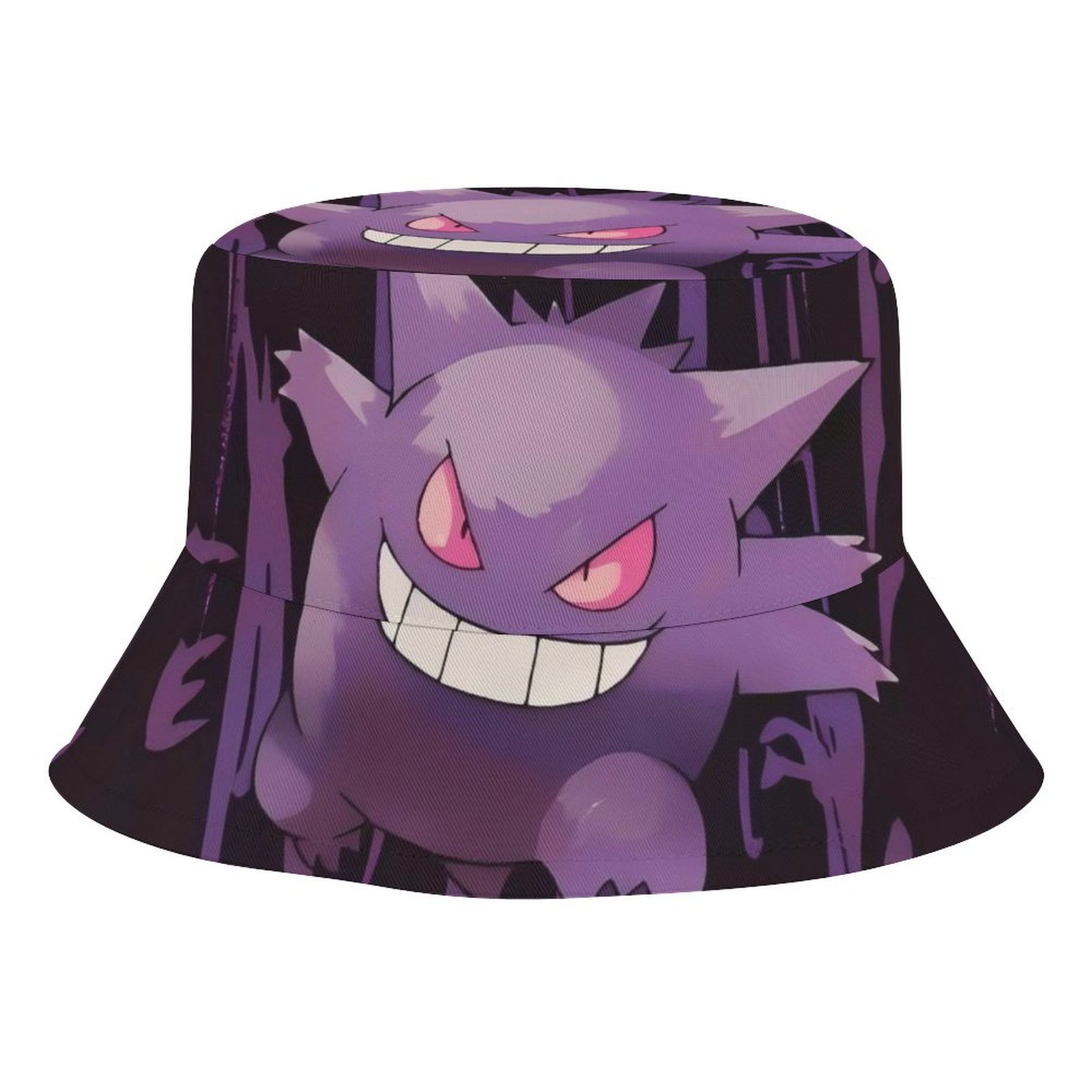 Gengar Children's beach bucket hat suitable for boys and girls 50cm ...