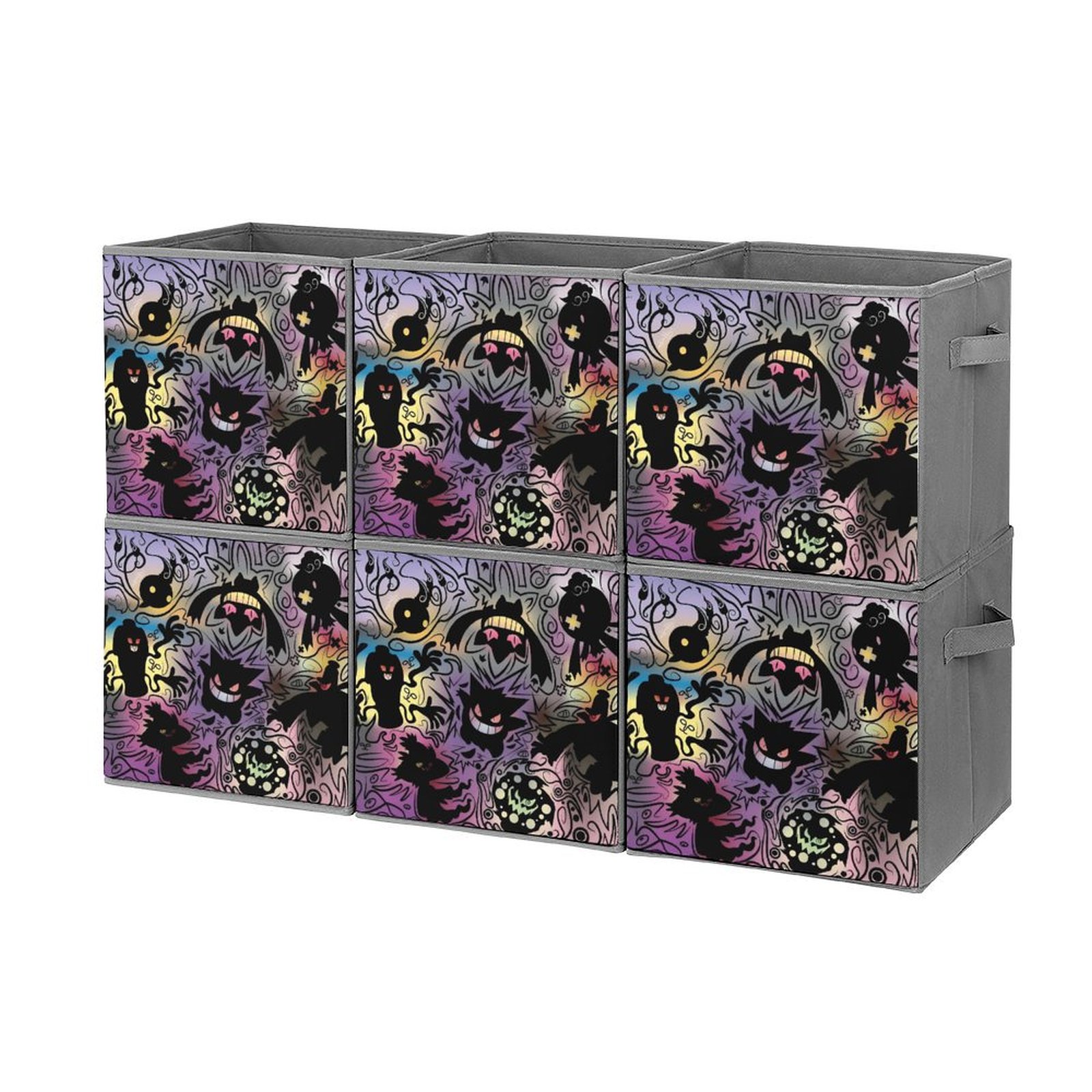 Gengar Children's folding storage box 6PCS - Walmart.com