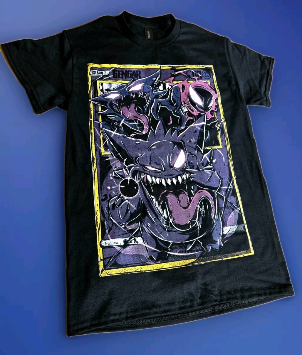 Gengar Evolution T-shirt - Walmart.com
