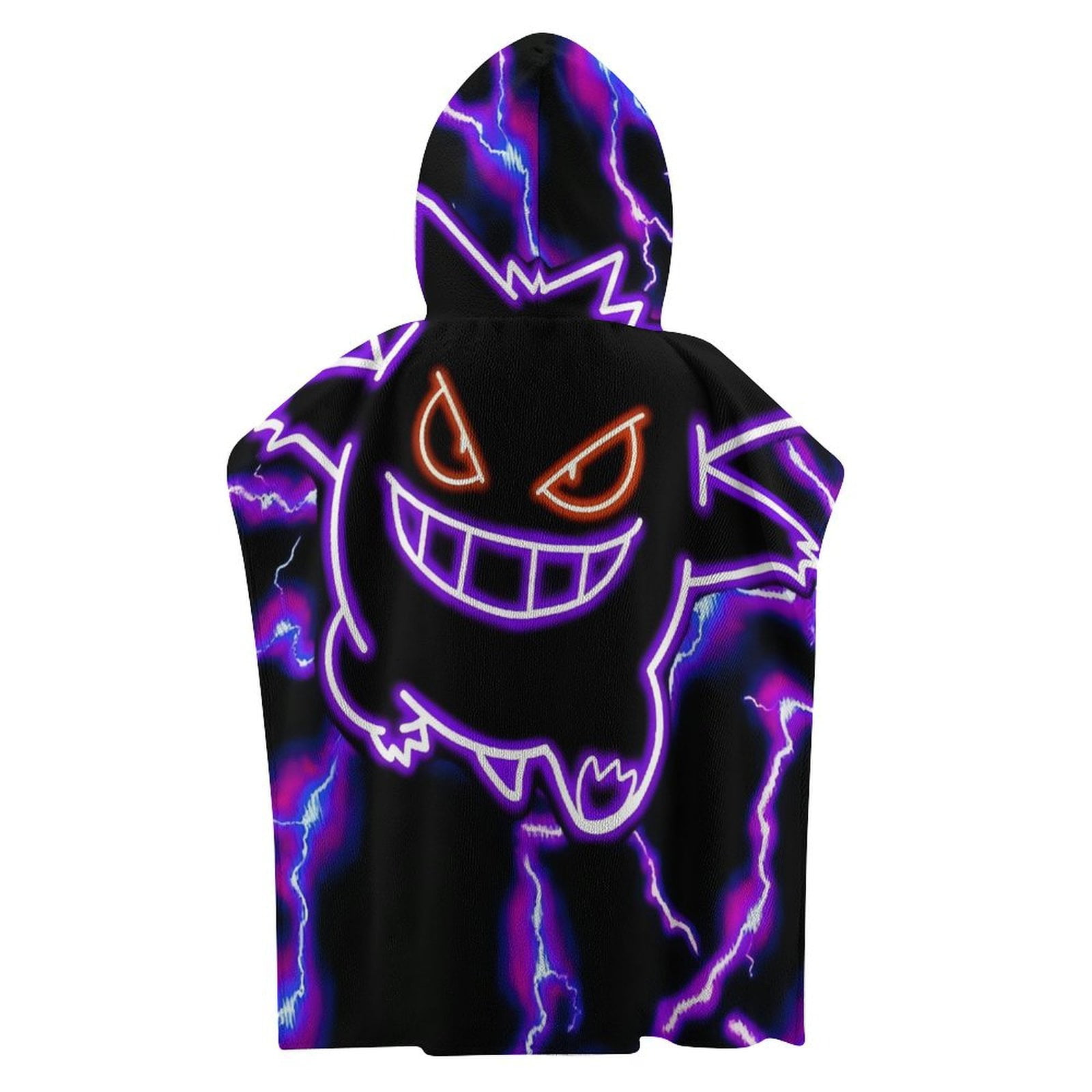 Gengar Kids Bath Hooded Towel Wrap Suitable for bathroom and beach ...
