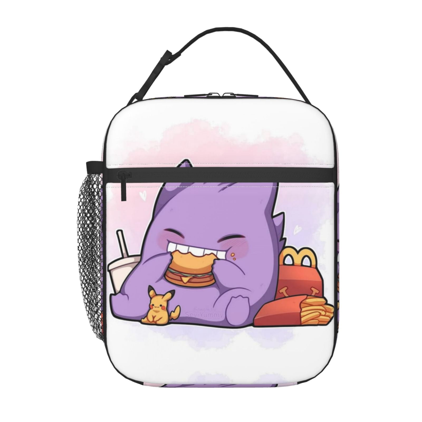Gengar Lunch Bag Insulated Reusable Lunch Box Lunch Tote Lunchbox ...