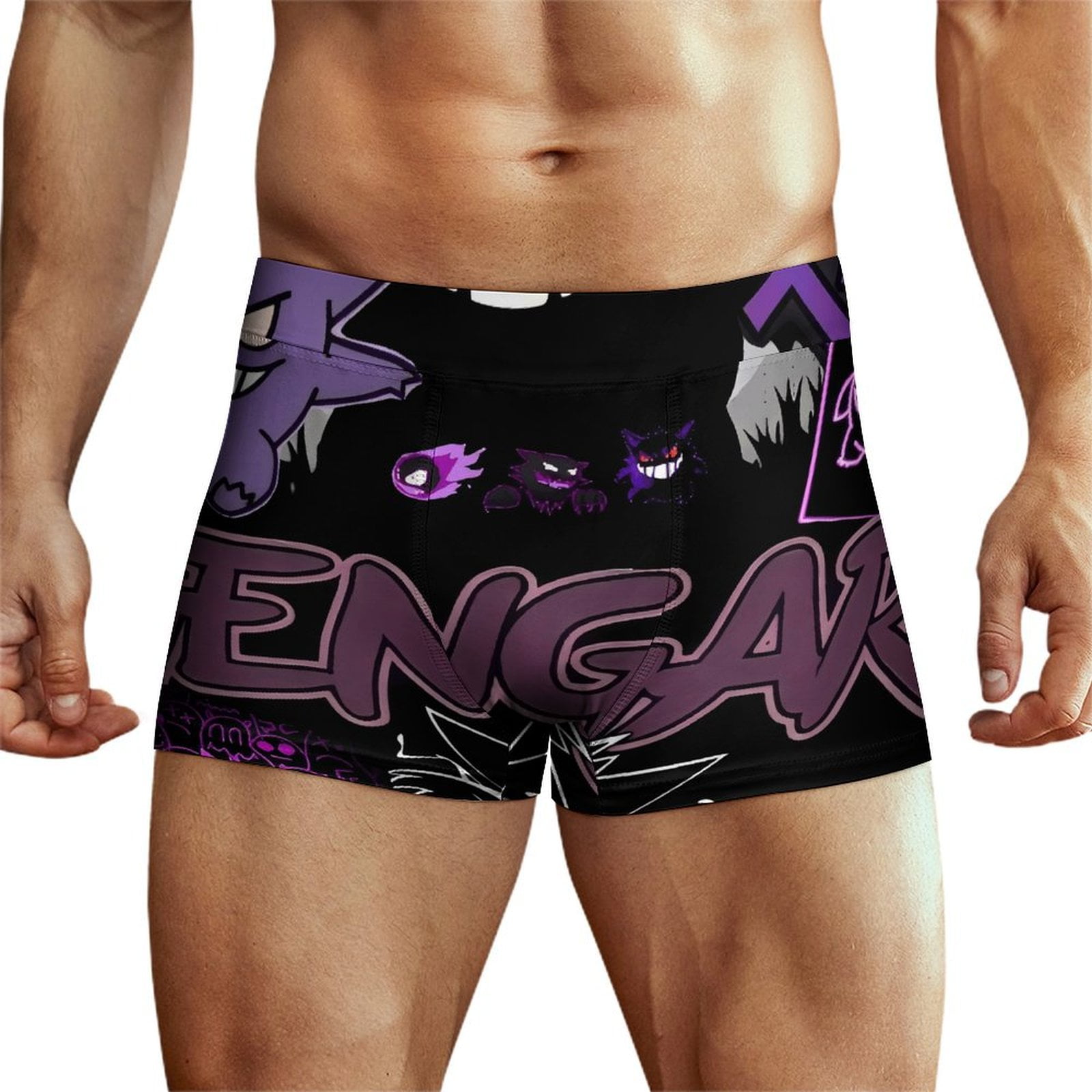 Gengar Men's Cartoon Boxer BriefsMens Underwear XL - Walmart.com