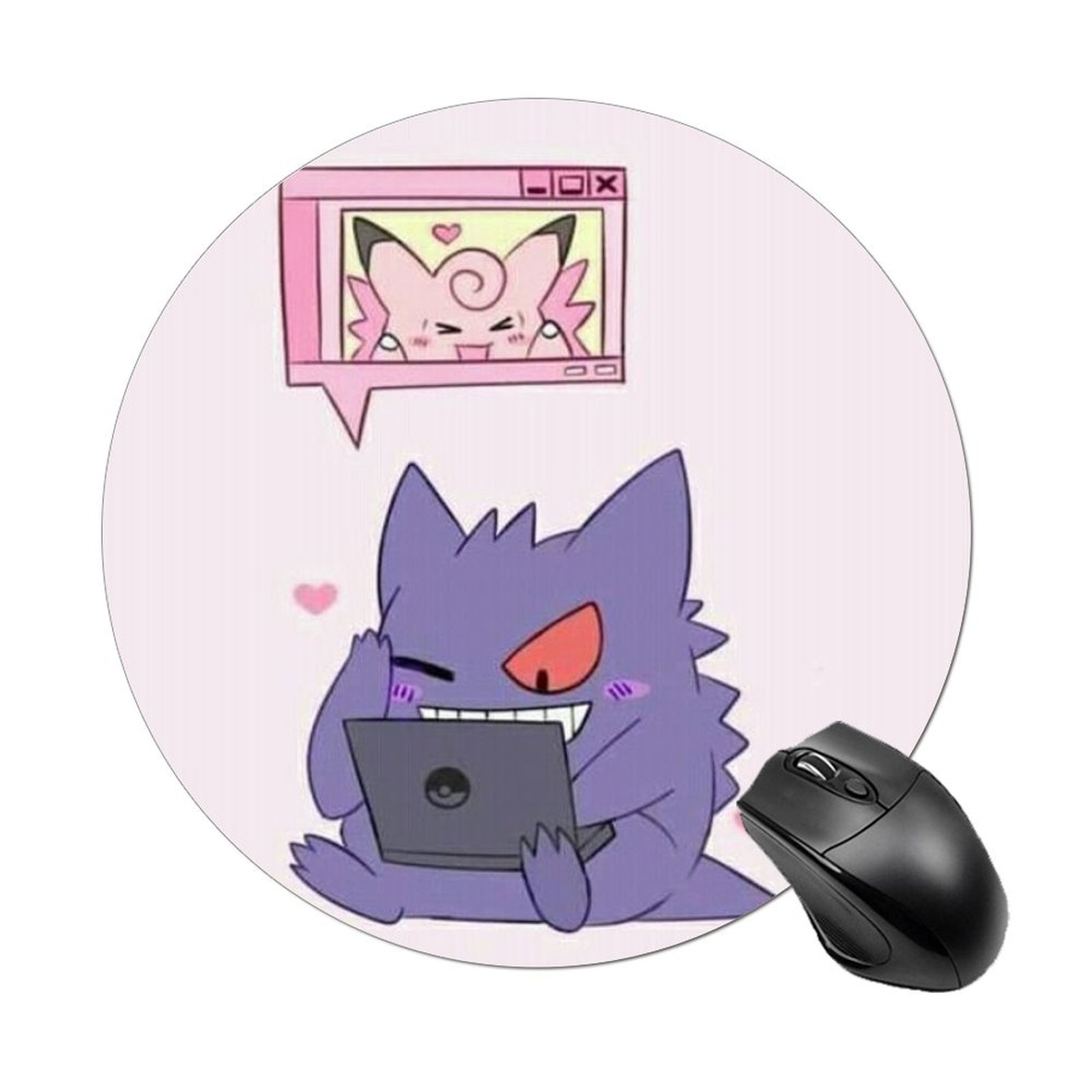 Gengar Mouse Pad Anime for Office Desk Computer Desk Gaming Room ...