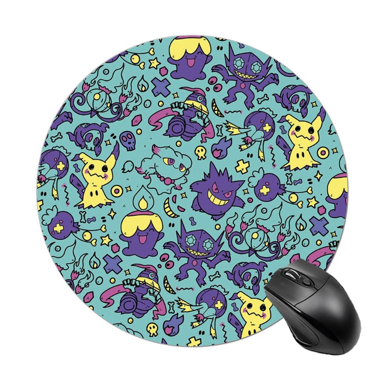 Gengar Mouse Pad Anime for Office Desk Computer Desk Gaming Room ...