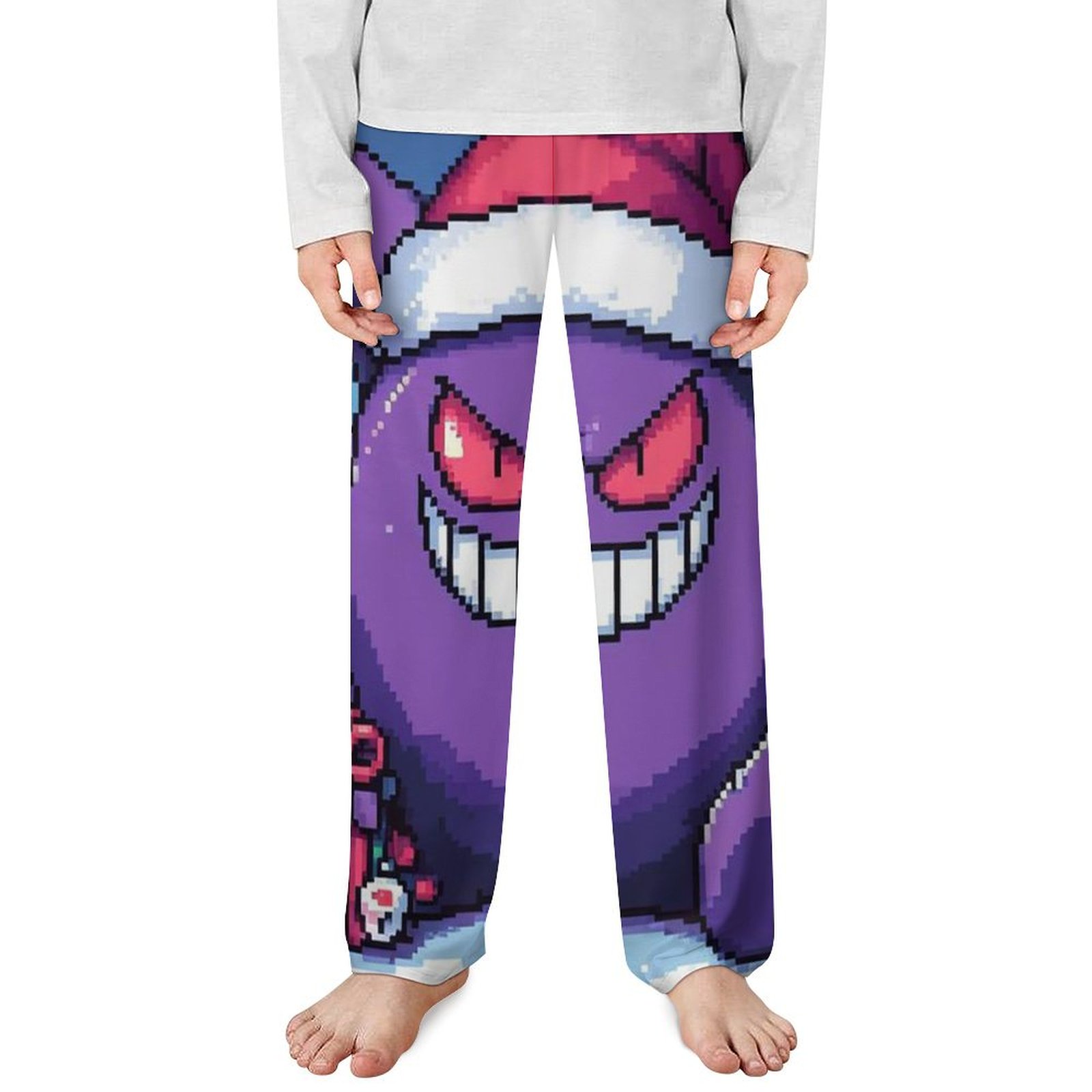 Gengar Pajama Pants for Kids Anime Sleep Bottoms Gengar Merch for Boys ...