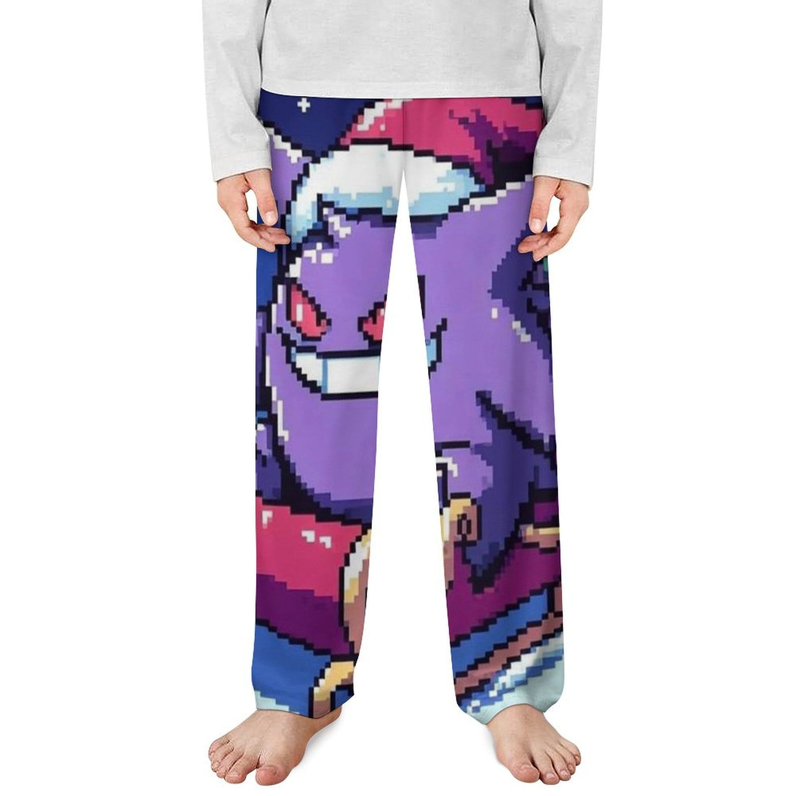 Gengar Pajama Pants for Kids Anime Sleep Bottoms Gengar Merch for Boys ...