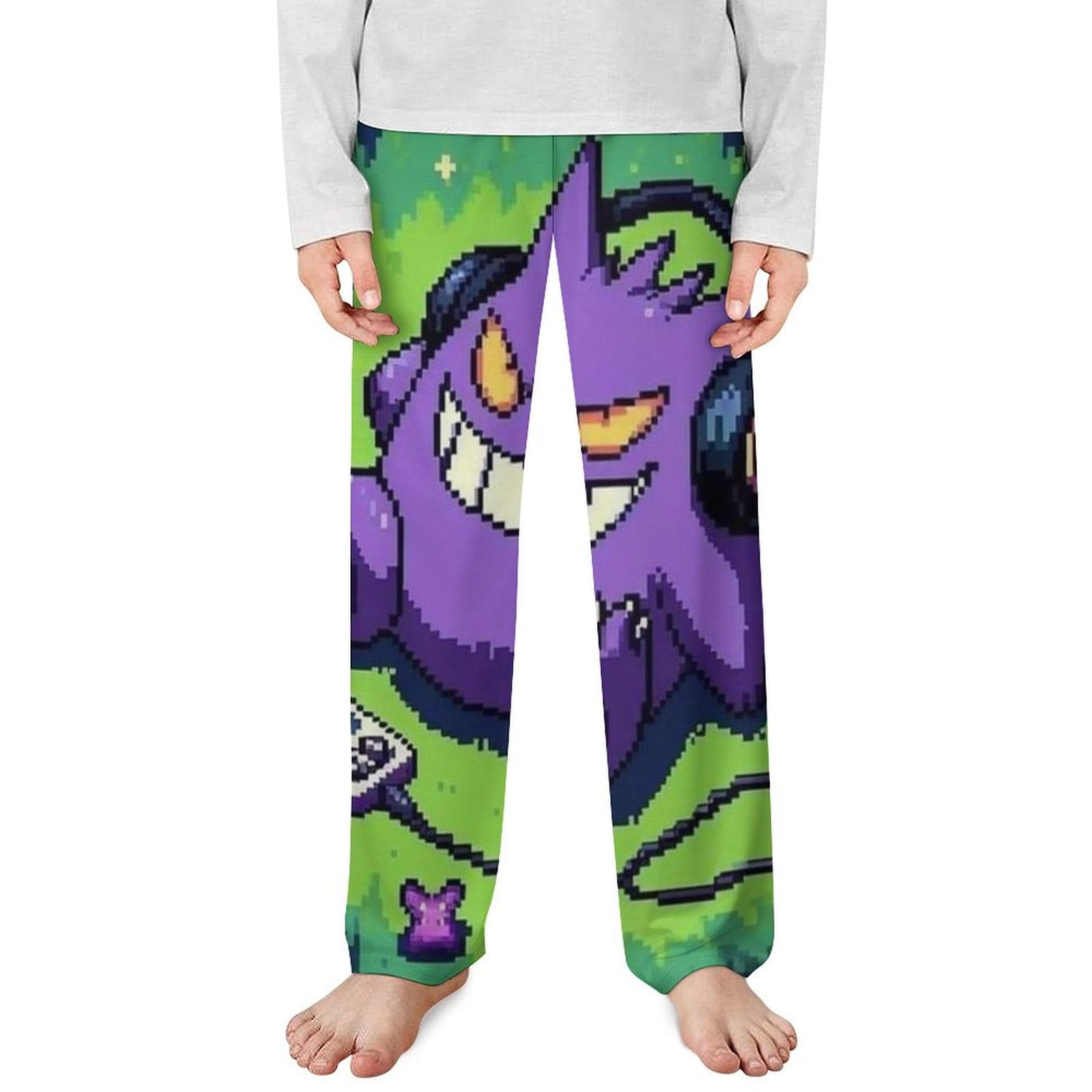 Gengar Pajama Pants for Kids Anime Sleep Bottoms Gengar Merch for Boys ...