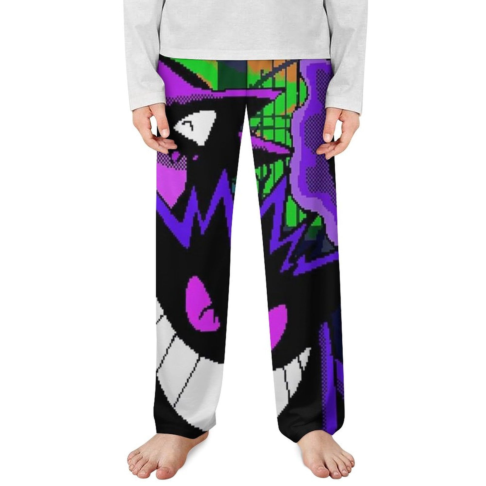 Gengar Pajama Pants for Kids Anime Sleep Bottoms Gengar Merch for Boys ...