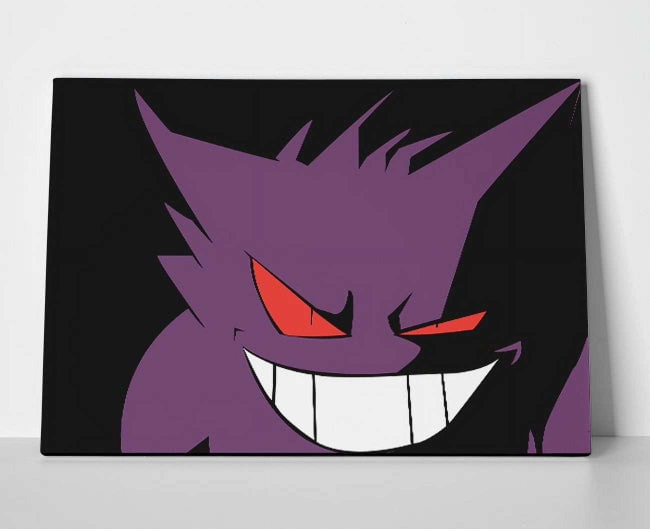 Gengar Pokemon Poster or Wrapped Canvas - Walmart.com