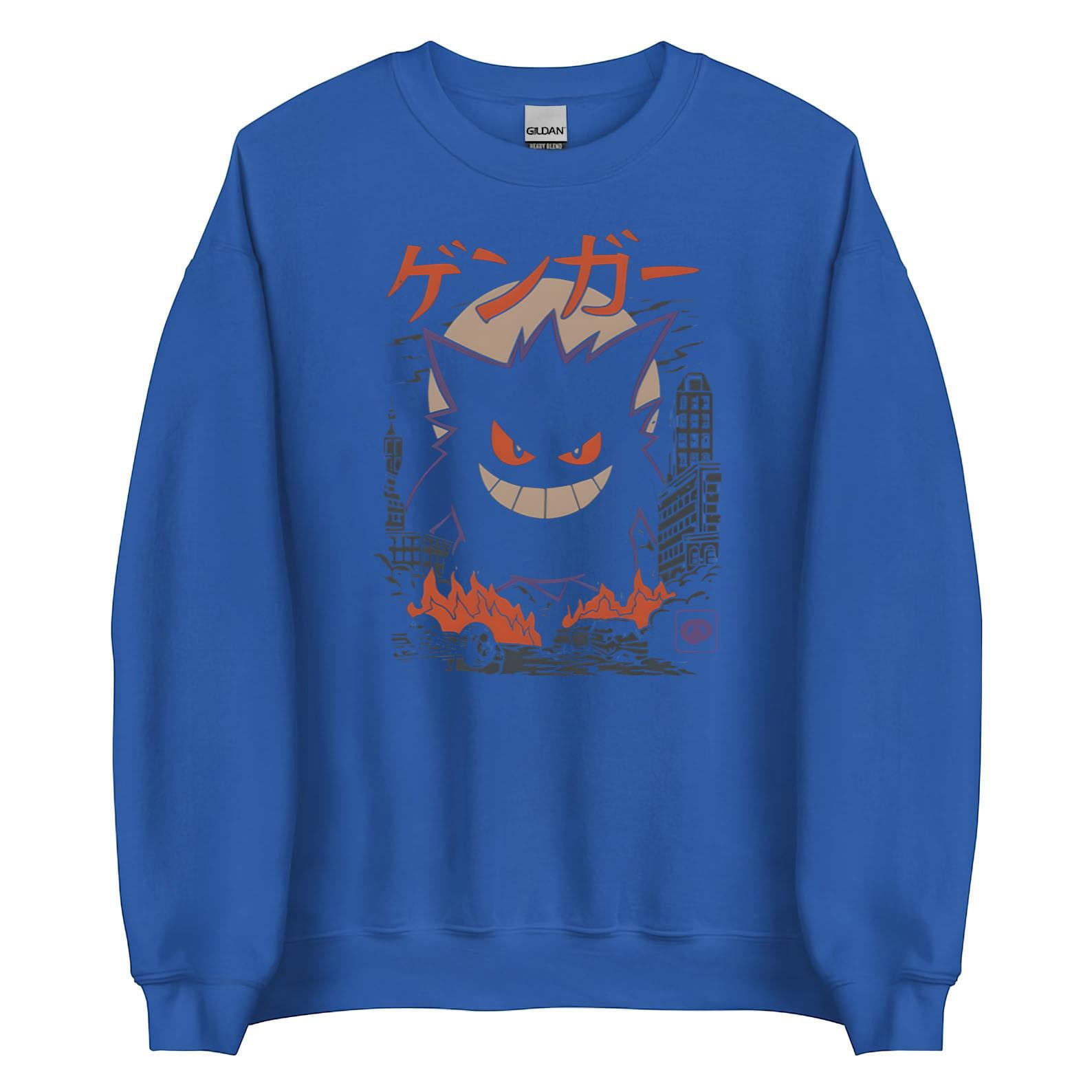 Gengar Shirts, Dark Ghost Kaiju Japanese Style Shirts, Japanese An.im.e ...