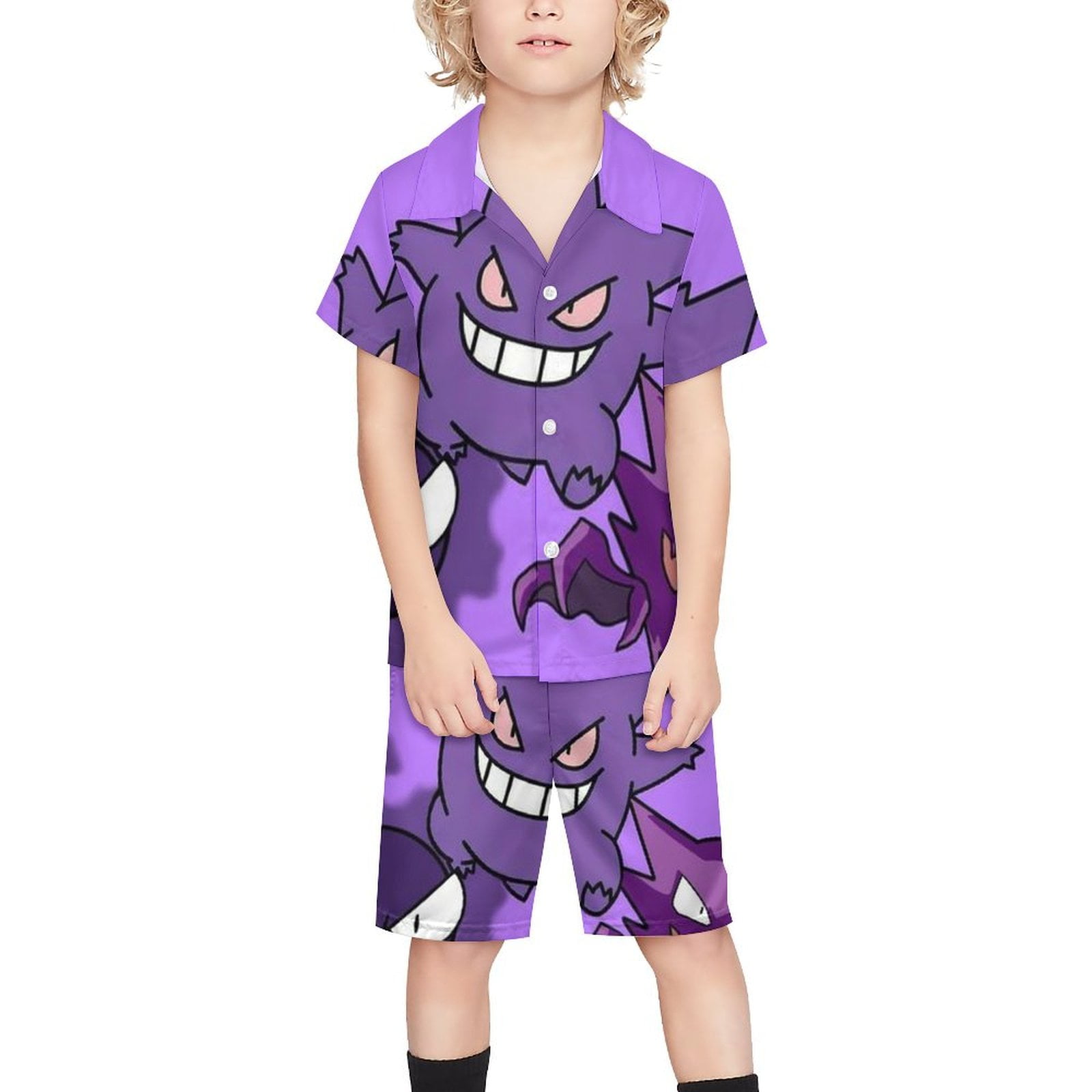 Gengar Swim Trunks Anime Cute for Boys Gift 11-12T Gengar Merch ...
