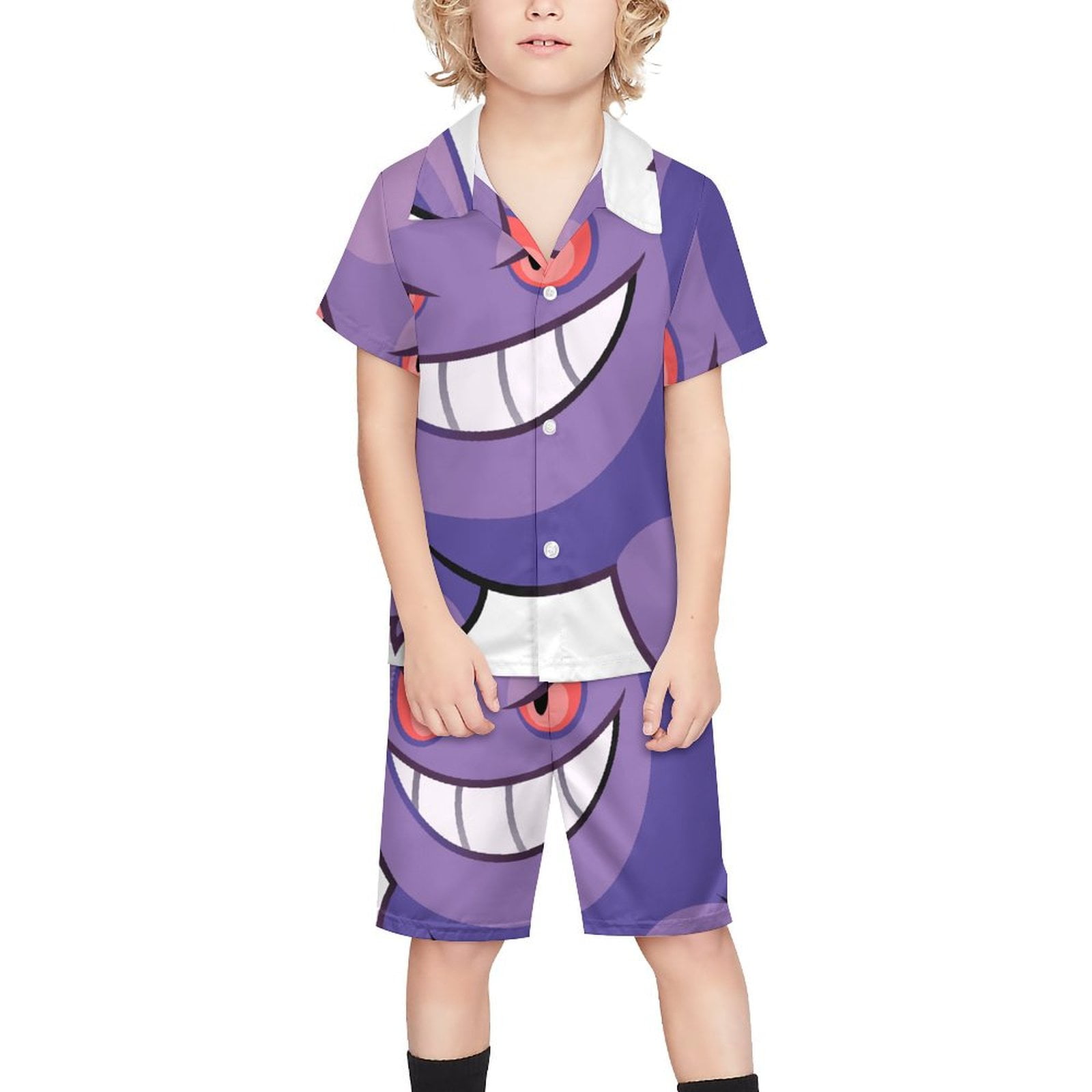 Gengar Swim Trunks Anime Cute for Boys Gift 13-14T Gengar Merch ...