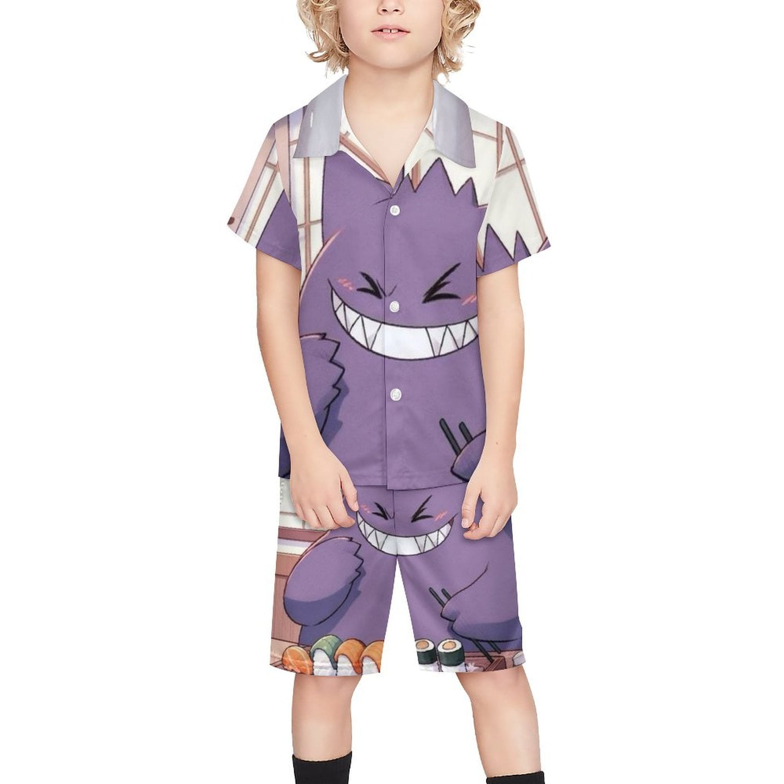 Gengar Swim Trunks Anime Cute for Boys Gift 7-8T Gengar Merch - Walmart.com