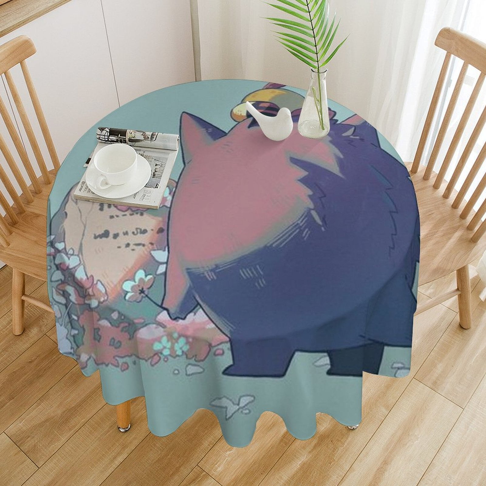 Gengar Tablecloth Anime for Dining Table Picnic Gift 50x50in Gengar ...