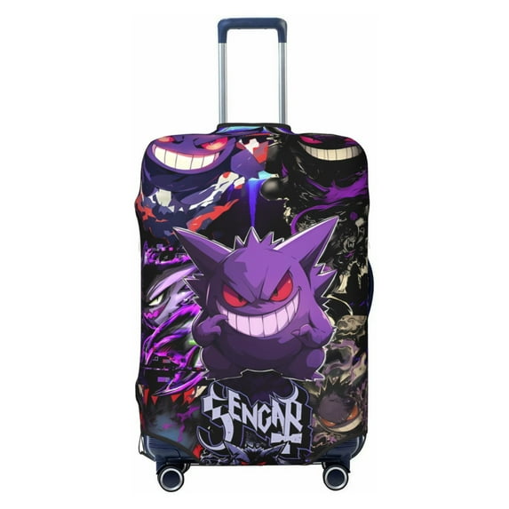 Gengar Travel Luggage Cover, Colorful Suitcase Luggage Protector ...