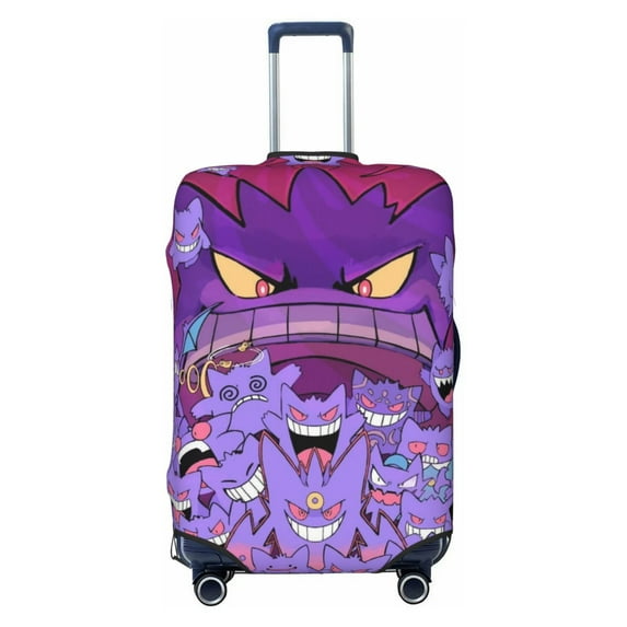 Gengar Travel Luggage Cover, Colorful Suitcase Luggage Protector ...