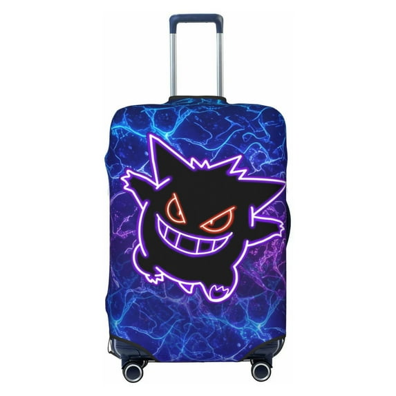 Gengar Travel Luggage Cover, Colorful Suitcase Luggage Protector ...