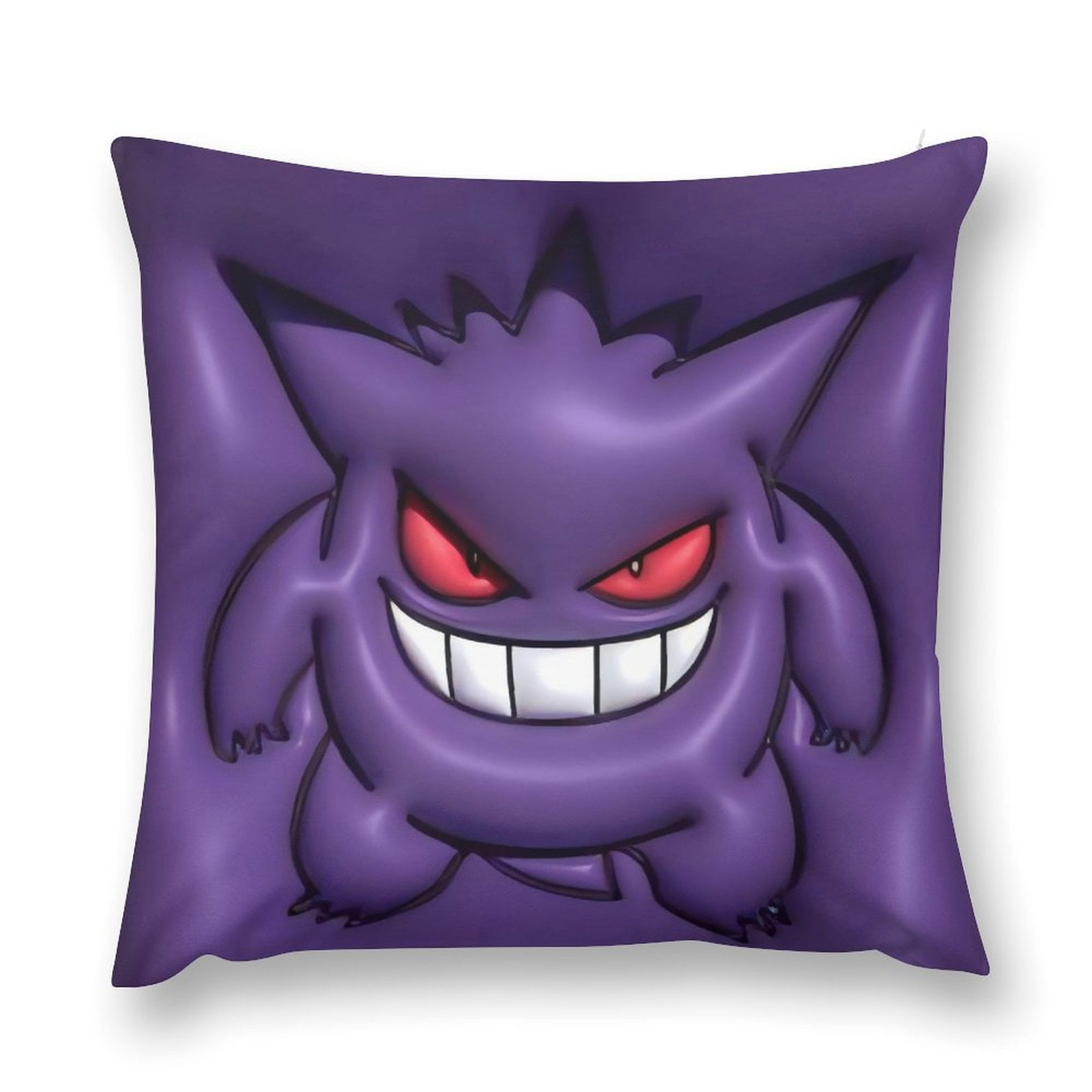 Gengar cartoon sofapillowcasesoft hug pillowcase 2 PCS 20 "x20 ...
