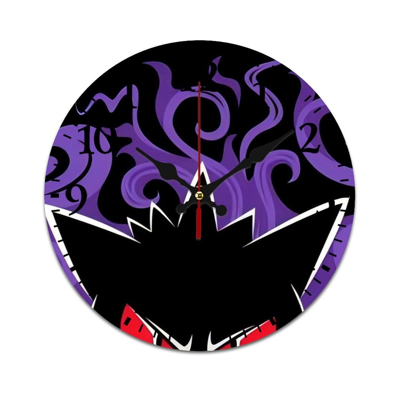 Gengar wall clocks battery operated decorative 30cm/11.8in - Walmart.com