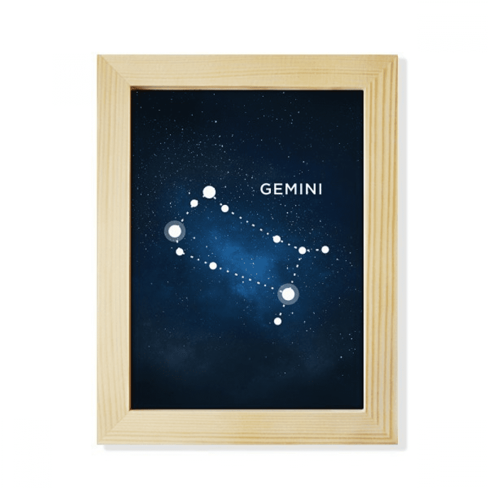 Geni Constellation Zodiac Sign Desktop Adorn Photo Frame Display Art ...