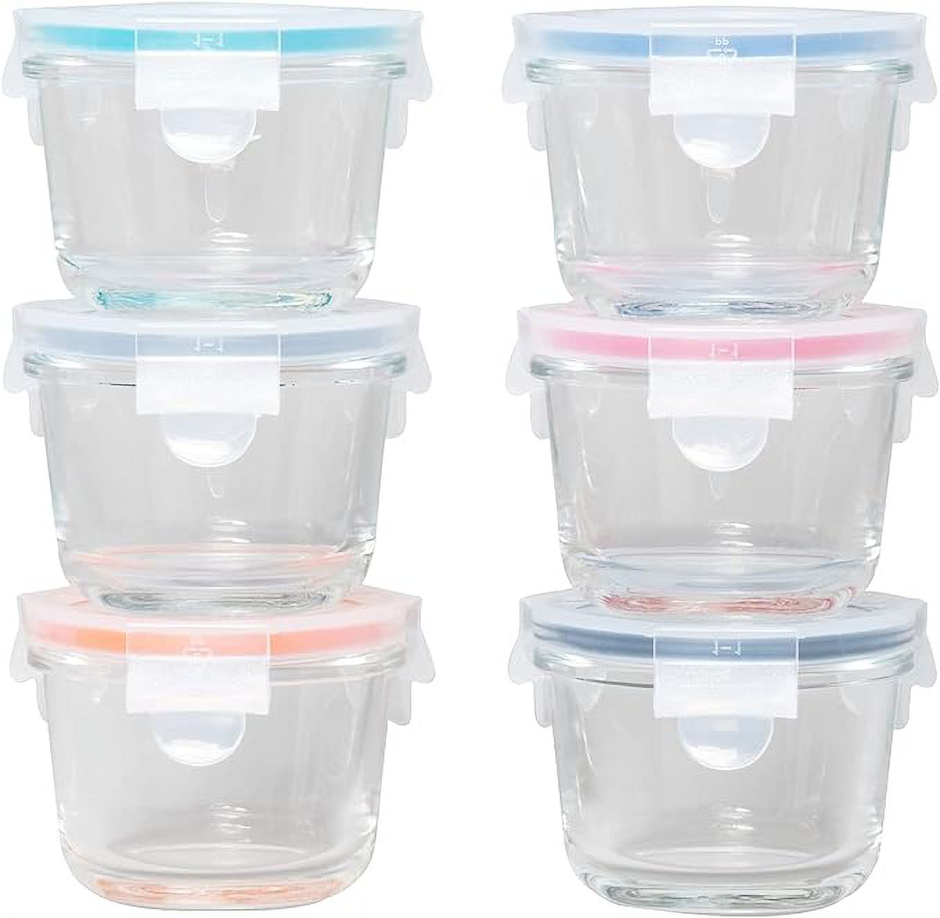 GladWare Mini Food Storage Containers | Small Round Food Containers ...