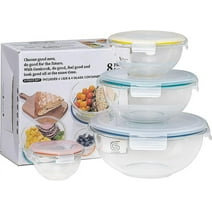 Pyrex Mixing Bowl, Glass, 8-Piece - Walmart.com