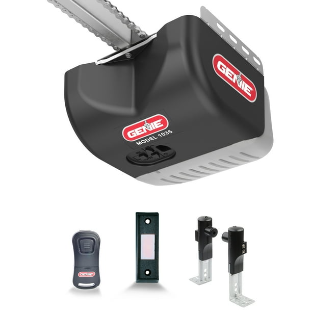 Genie 1/2 HP Durable Chain Drive Garage Door Opener 1035-VM - Walmart ...