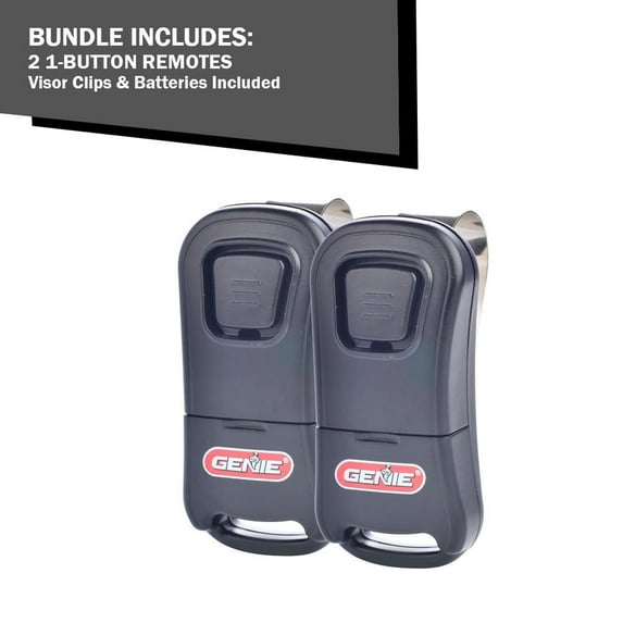 Genie, Garage Door Remote, G1T-BX 1-Button, 2-Pack - Walmart.com