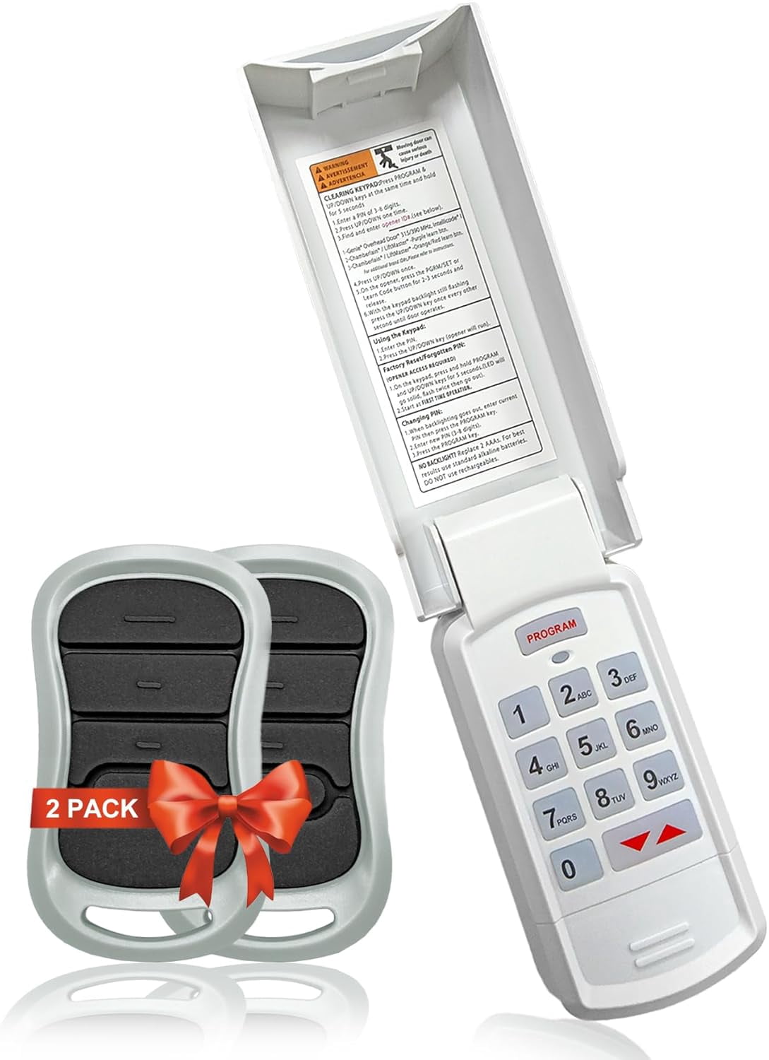 for Genie Garage Door Opener keypad & Remote Replacement, for All Genie ...